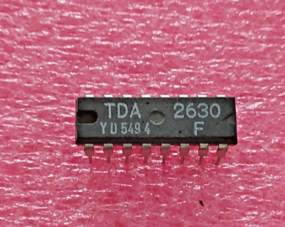 1pcs TDA2630 Touch amplifier, logic and band selection switch DIP16 Philips | eBay