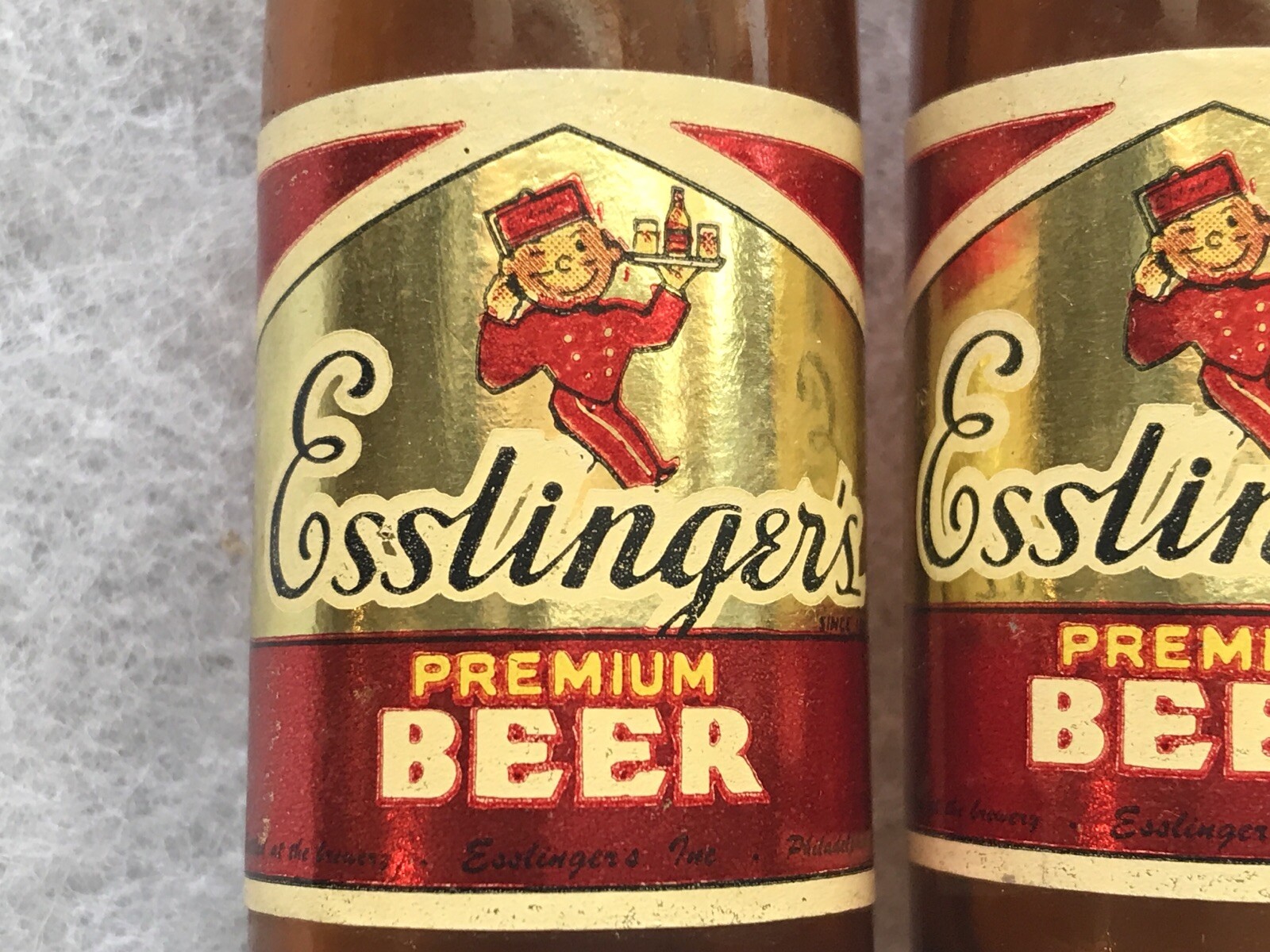 Esslinger Beer Vintage Mini Bottles Salt And Pepper | eBay