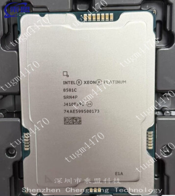 Intel Xeon Platinum 8581C CPU processor LGA-4677 2.1GHz 60 Core 300MB 385W | eBay