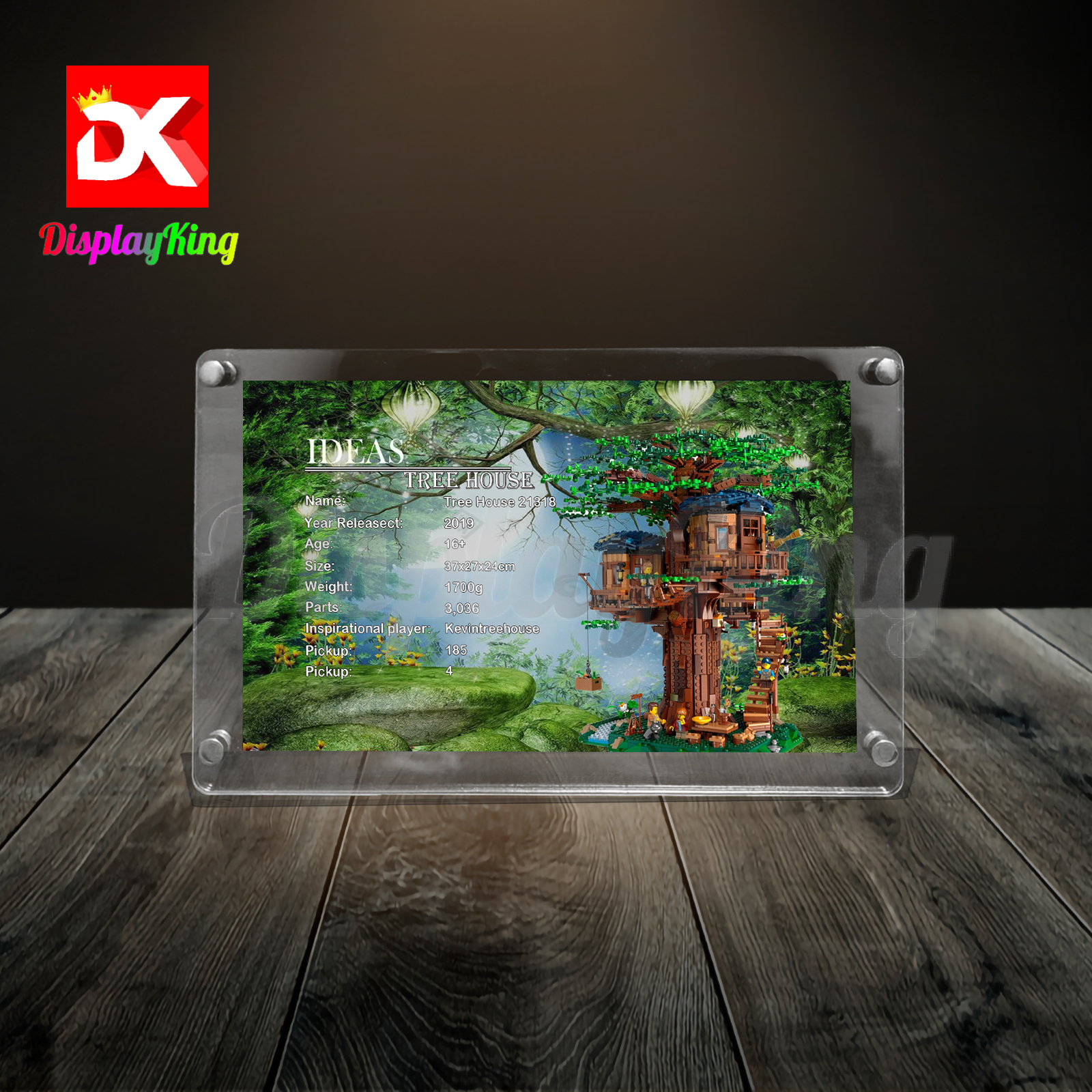 Display King - Acrylic photo frame for Lego Tree House 21318 (NEW) | eBay