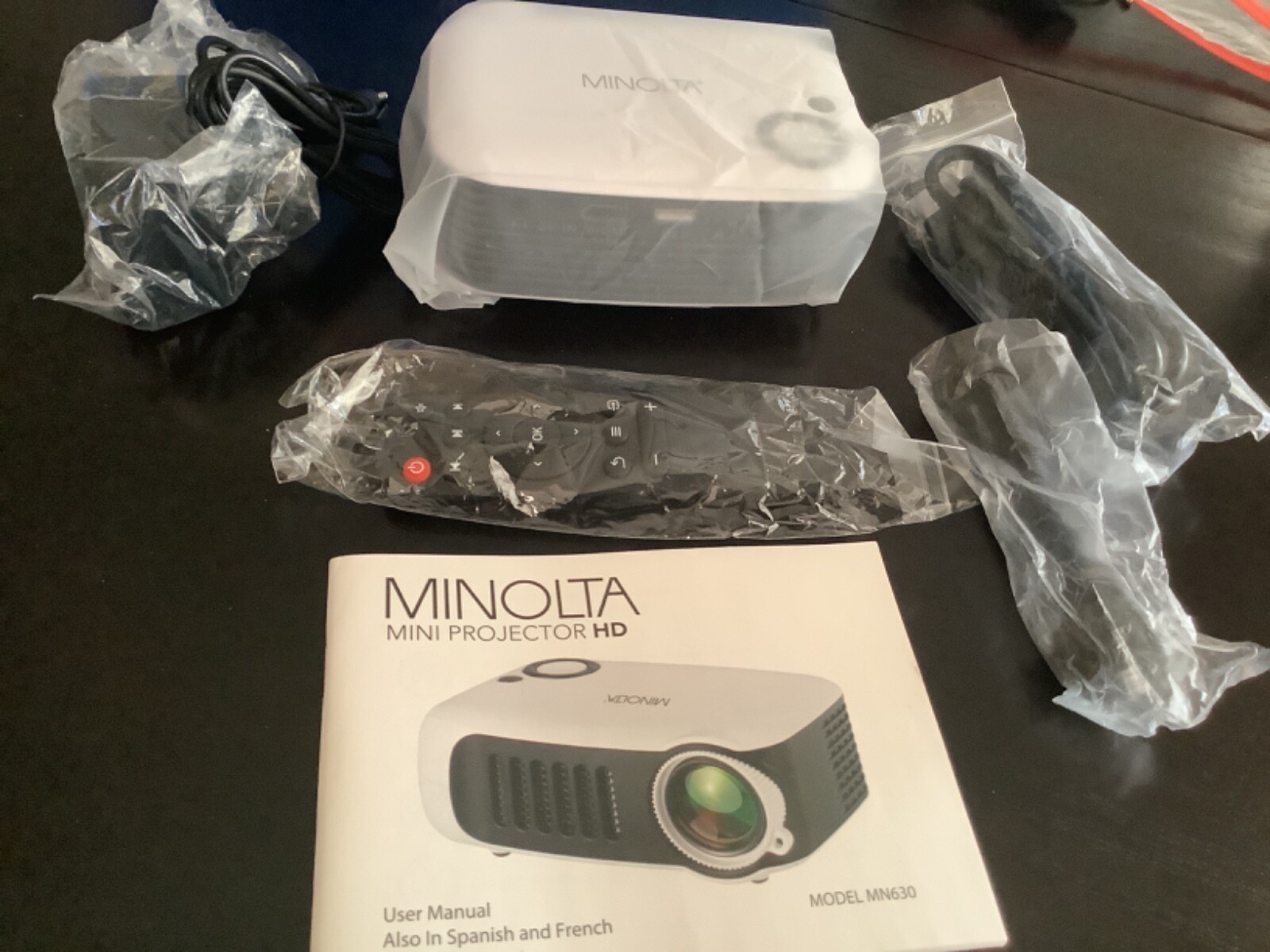 Minolta PE MN630 Portable Mini Projector for sale online | eBay