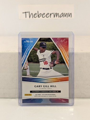 2022 Panini Elite Extra Edition Gary Gill Hill Hidden Gems Auto #HG-GH ...