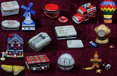 PHB Collectible Porcelain Hinged Trinket Box Great Gift for the Holiday ...