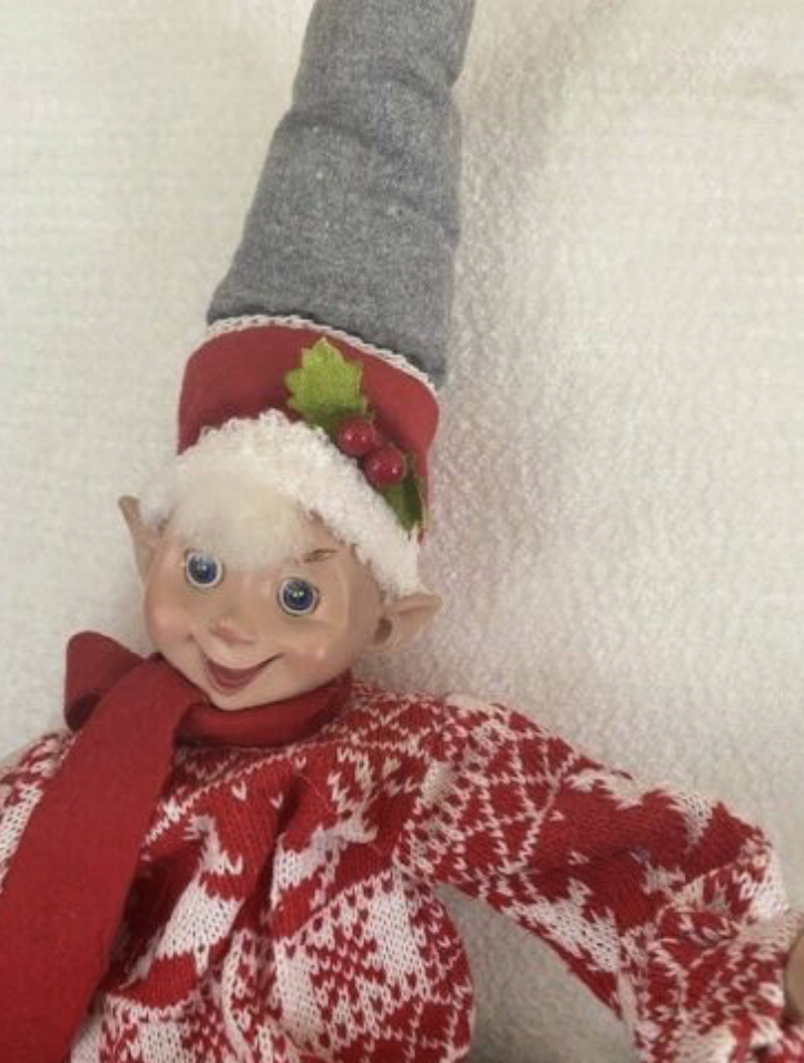 Elf Christmas Decorations Posable Elves NEW RAZ Imports Cozy Elves | eBay