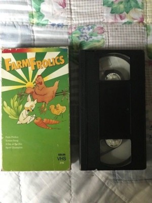 Farm Frolics VHS (Children's & Family) Cartoon & Sing-along-TESTED ...