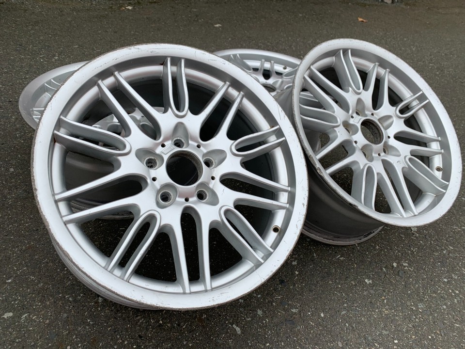 RARE -Stunning set of After Market 18X8 BMW Style 65 M5 rims in fair ...