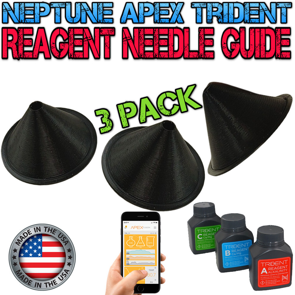 Guide for Trident Reagent Needle - Set of 3 - Reef Safe - APEX Neptune ...