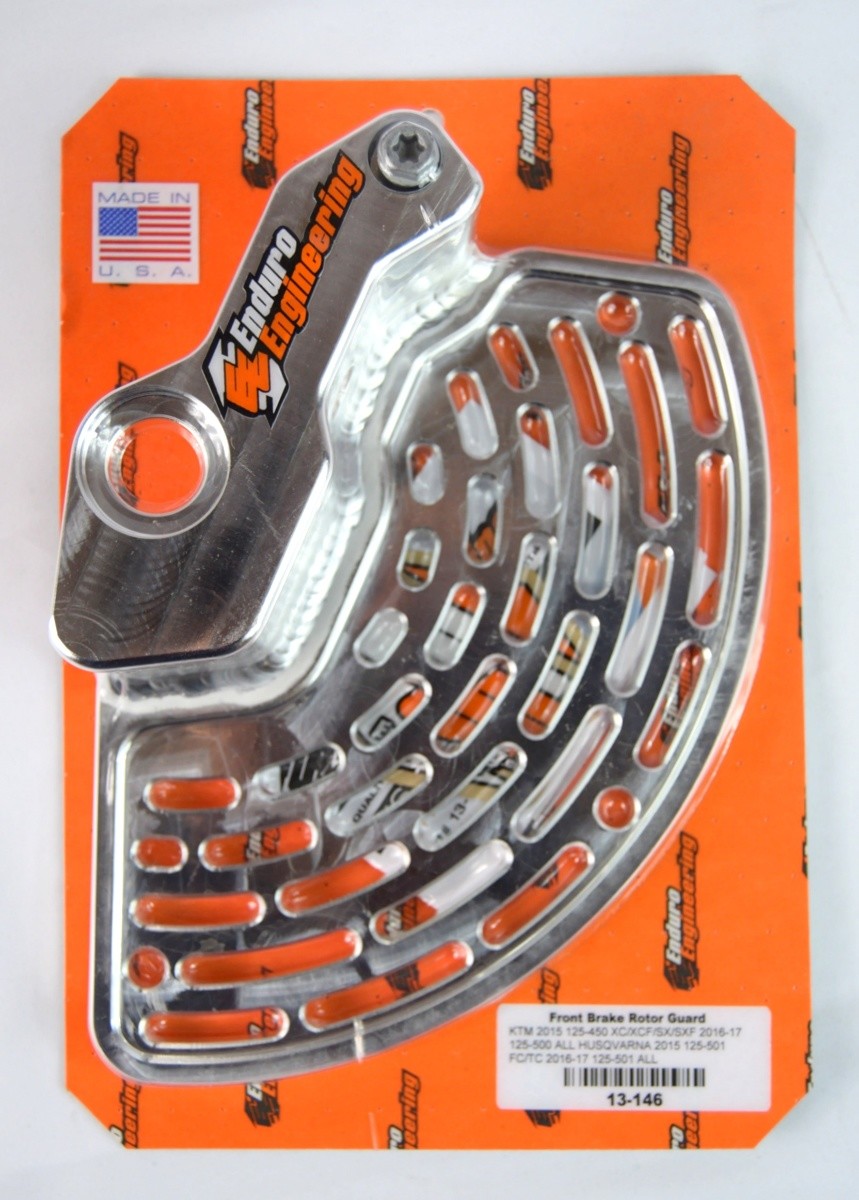 Enduro Engineering Front Brake Rotor Guard KTM Husqvarna Sherco Gas Gas ...