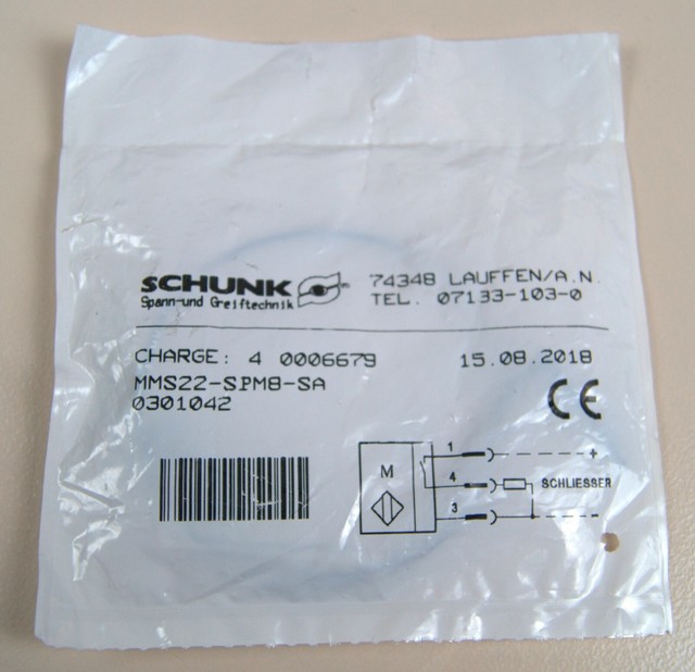 SCHUNK 0301042 Mms22-spm8-sa Magnetschalter unbenutzt online kaufen | eBay