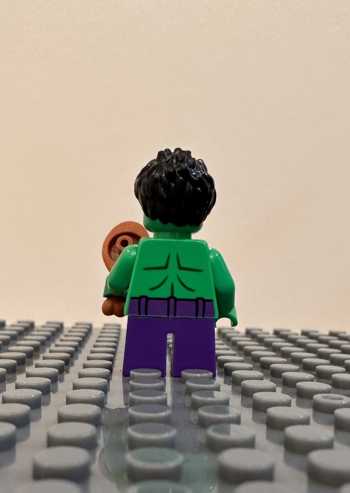 Lego Mighty Micros Hulk Minifigure 2016 Short Legs 76066 Avengers ...