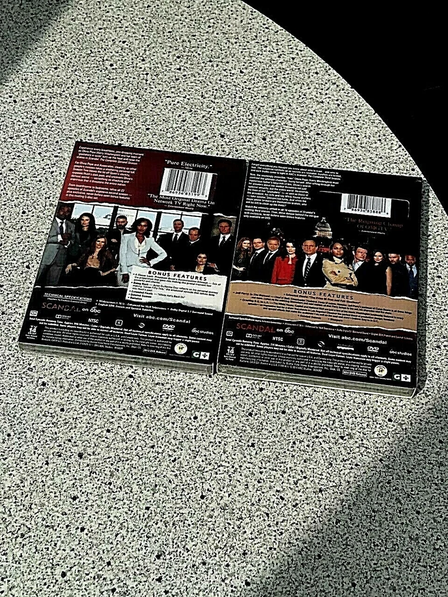 Scandal Season 3 Dvd Cover