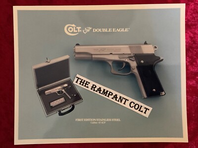 COLT DOUBLE EAGLE FIRST EDITION STAINLESS CAL 45 ACP GLOSS 8X10 PRINTS ...