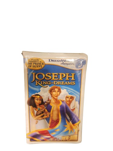 SEALED Joseph King of Dreams VHS 1998 Movie DreamWorks Animated Kids ...