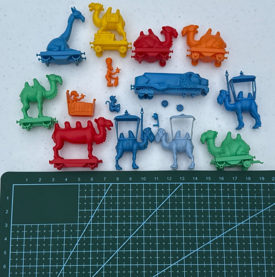 Lot Vintage 1969 Kellogg's R&L Crazy Camel Train Monkeys Cereal Premium ...