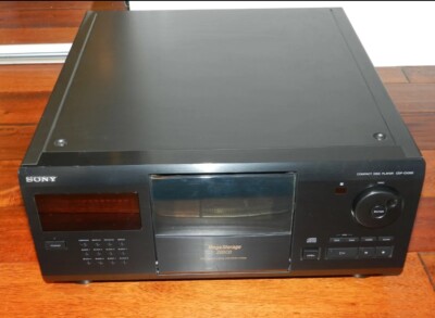 SONY CDP-CX200 Mega Storage 200 CD Player Changer Carousel TESTED WORKS ...