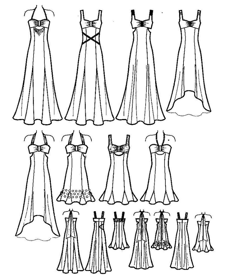 Simplicity Project Runway Sewing Pattern Misses/Juniors/Womens Sizes U ...