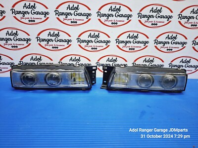Nissan Genuine Silvia S13 Projector Headlight Lamp Left Right Pair OEM ...