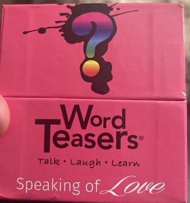 Word Teasers Game Talk Laugh Learn Random Knowledge | eBay