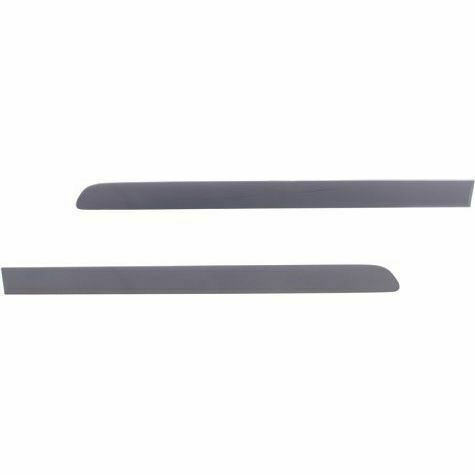 Rear Set of 2 LH & RH Side Primed-Gray Door Molding Fits Volkswagen ...