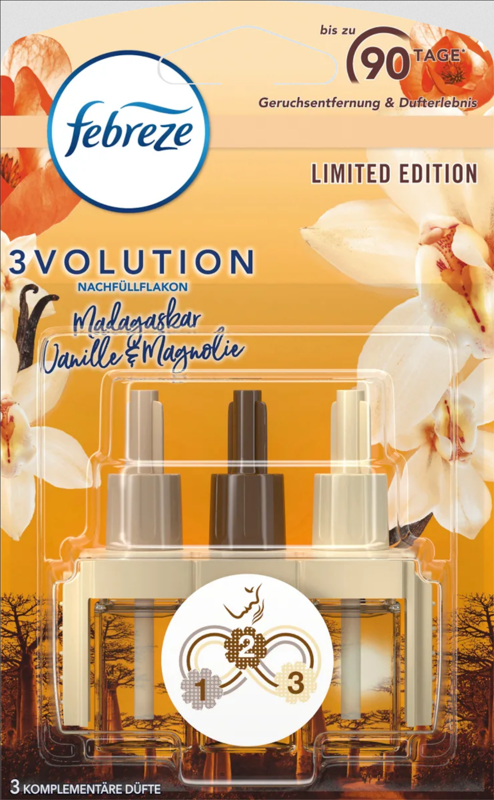 1 x Febreze 3Volution refill pack vanilla refill bottle | eBay