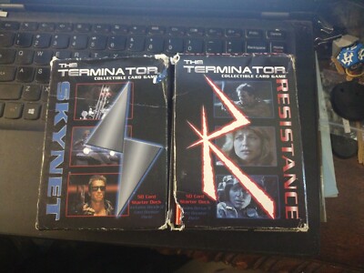 The Terminator Collectible Card Game Starter Deck Lot, Skynet And ...