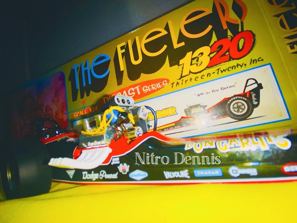 NHRA Big Daddy DON GARLITS 1:24 Top Fuel NITRO Dragster 1320 FUELER ...
