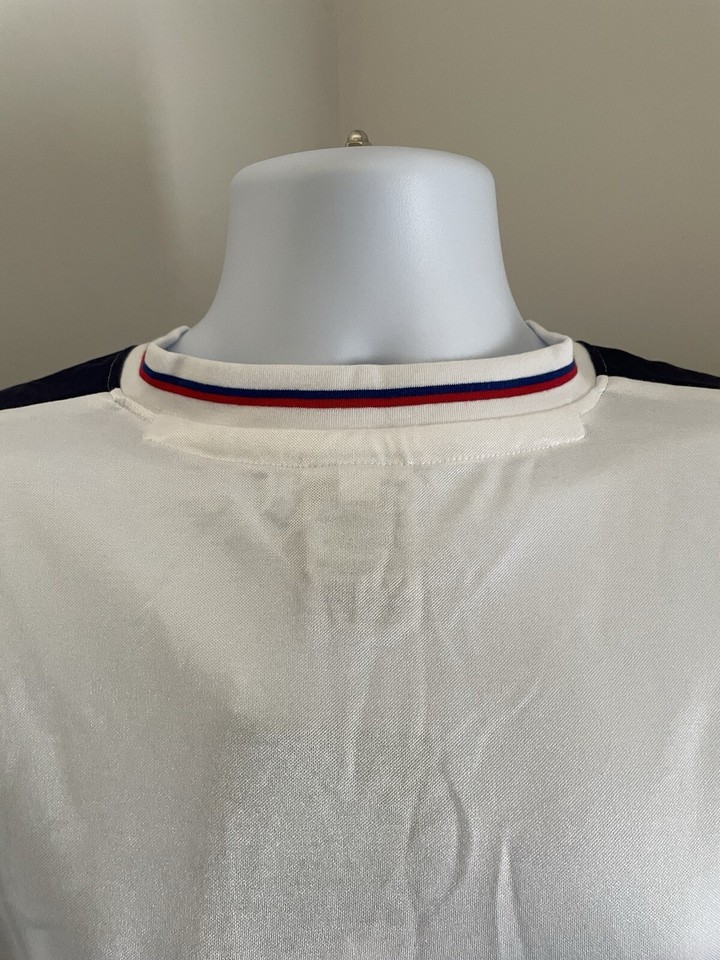 England 1982 Home Score Draw Shirt White Mens Size Large BNWT | eBay UK