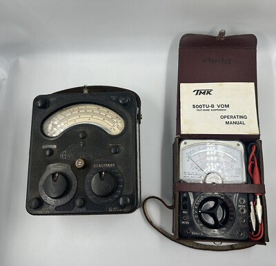 Vintage Universal Avometer Model 8 MK IV/4 TMK Test Meter Taut-Band ...