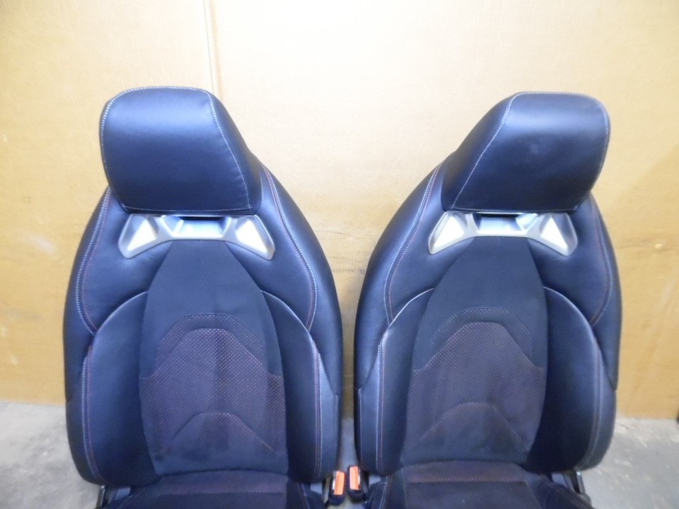 2021-2024 Toyota GR Supra Front Leather & Suede Bucket Seats RH & LH ...