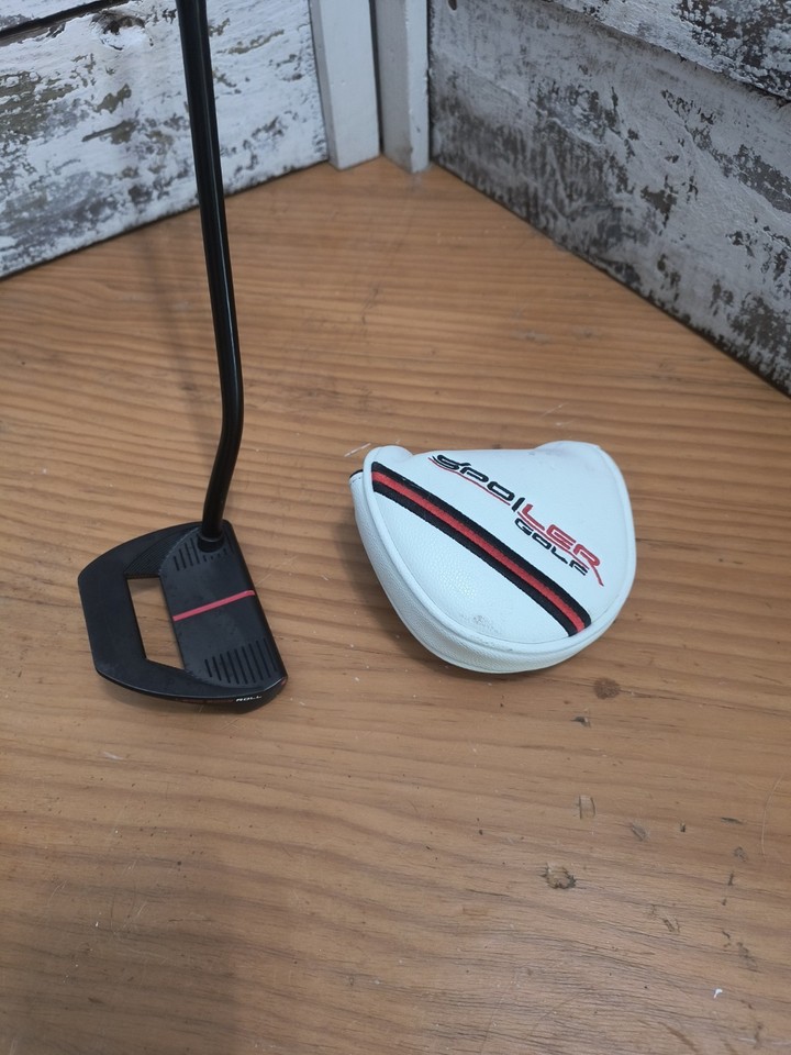 Spoiler Golf Putter 35 inches and Flat cat grip | eBay