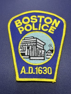 Boston Massachusetts Police Patch | eBay