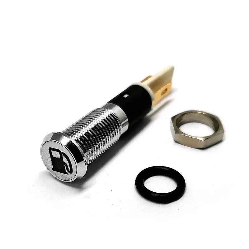 8 10 12 14mm Led Warning Pilot Light 12V LED Dash Panel Indicator Lamp ...