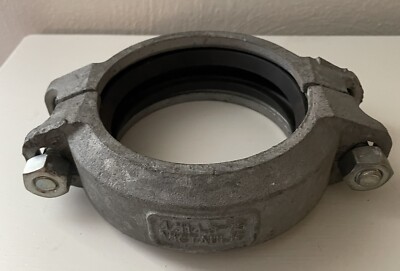 VICTAULIC 4" STYLE 75 GROOVE FLEXIBLE COUPLING 4/114.3-75 New Old Stock ...