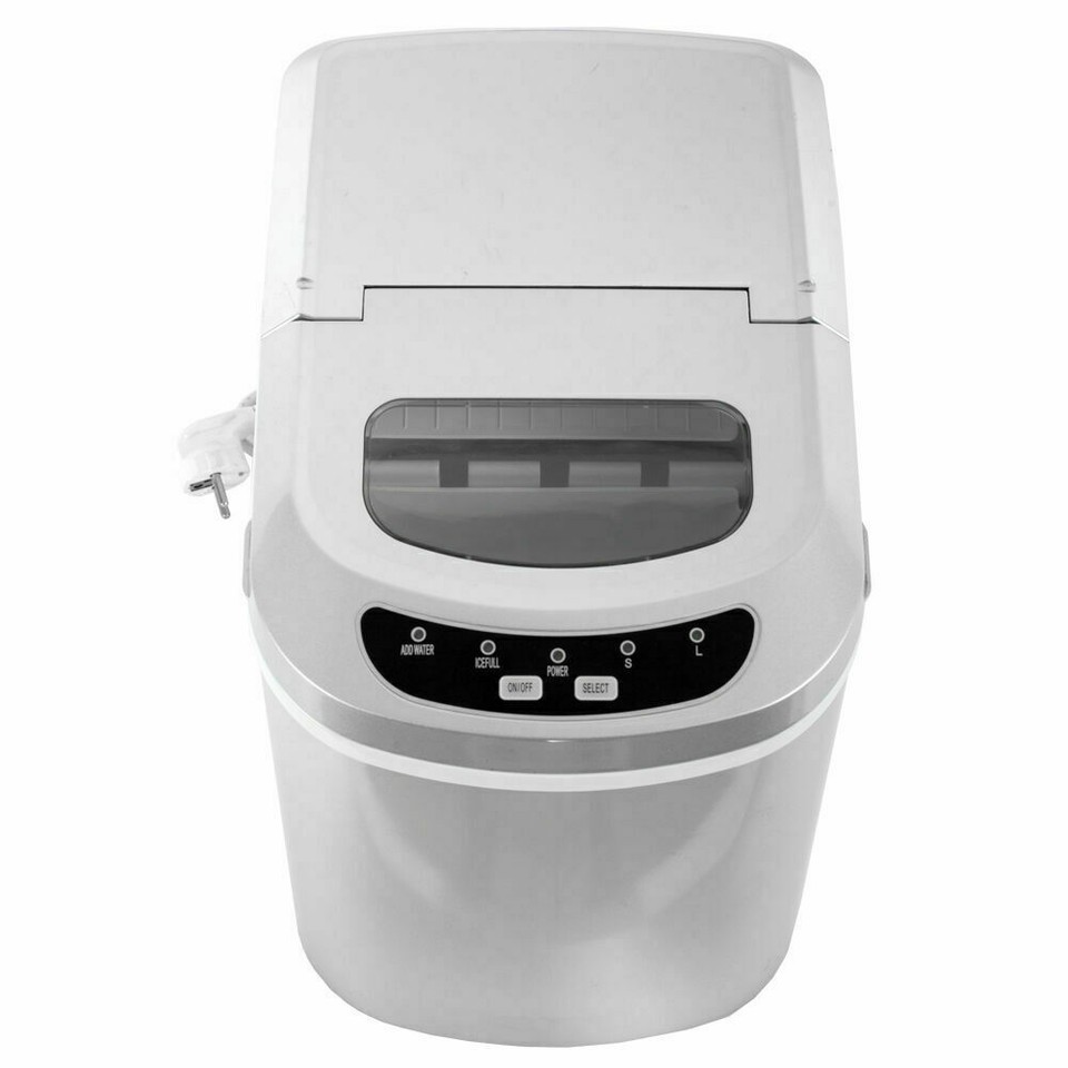 Countertop Portable Ice Maker Machine with Scoop and Basket 26lbs in ...