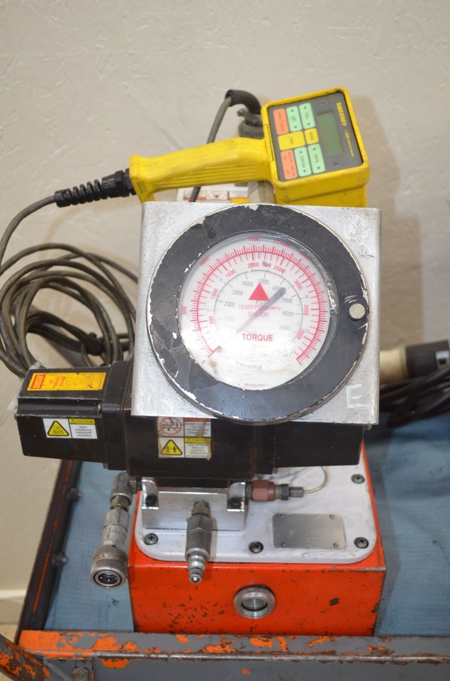 3 Sweeney Enerpac Hydratight Hydraulic X1E Pumps & 1- RSL4H & 2- RSL4H ...