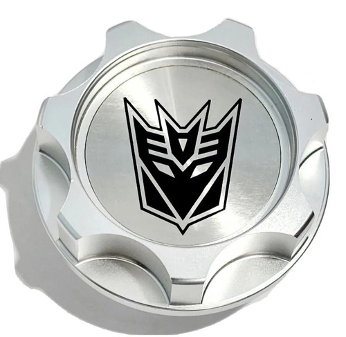 SILVER ENGINE OIL CAP DECEPTICONS TRANSFORMERS FOR 370Z 350Z JDM | eBay