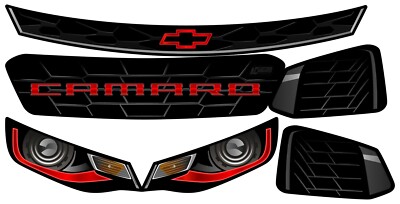 Custom SS Style Dirt Late Model Headlight Decals | eBay