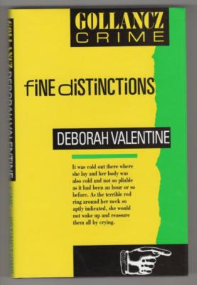 Fine Distinctions by Deborah Valentine (First UK Edition) File Copy ...