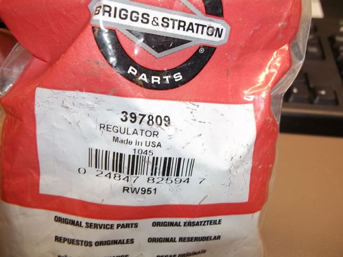VOLTAGE REGULATOR FOR BRIGGS & STRATTON 397809 | eBay