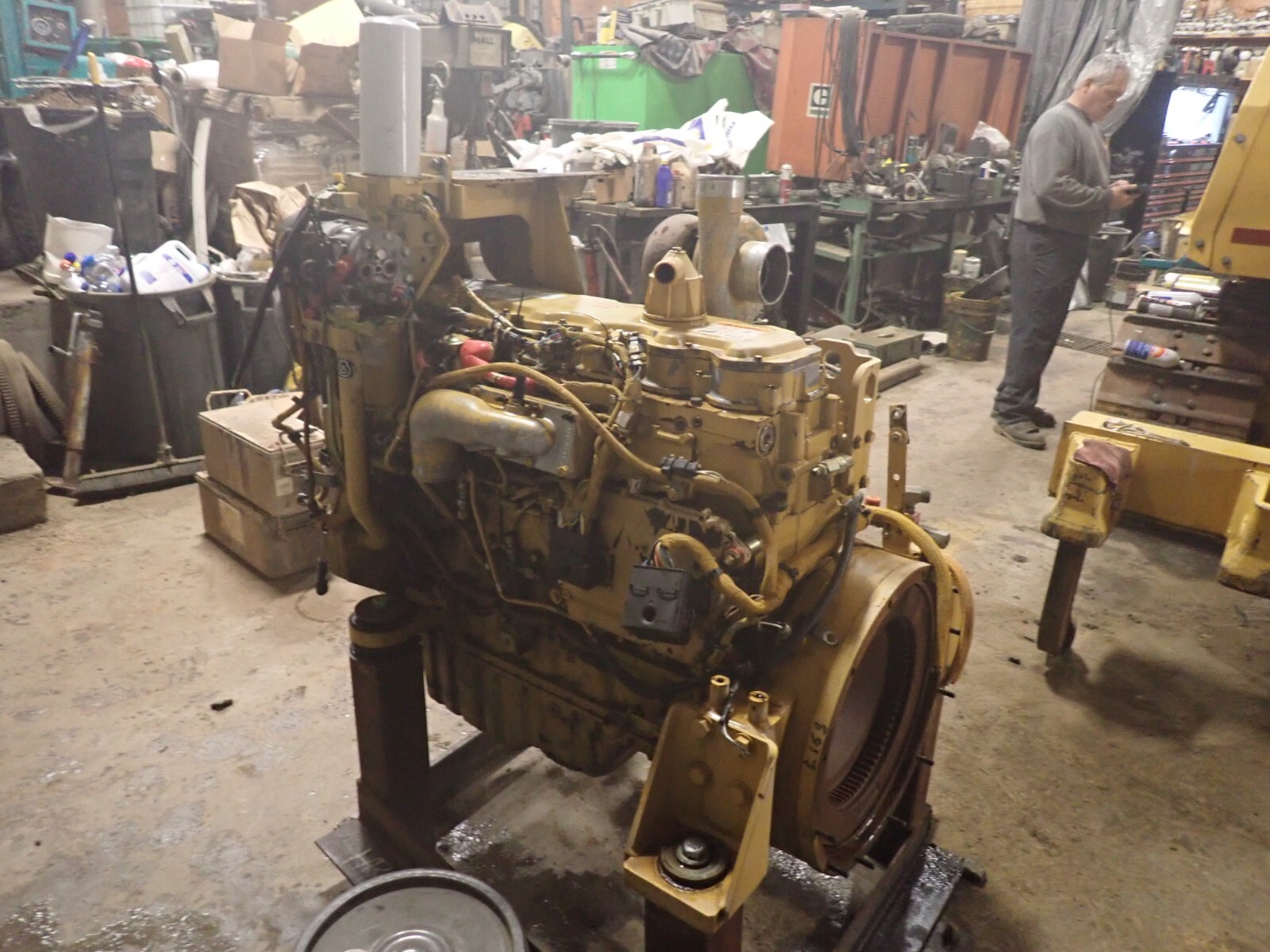 Caterpillar 3126 DITA Turbo Diesel Engine GOOD RUNNER! D6N Dozer 191 ...