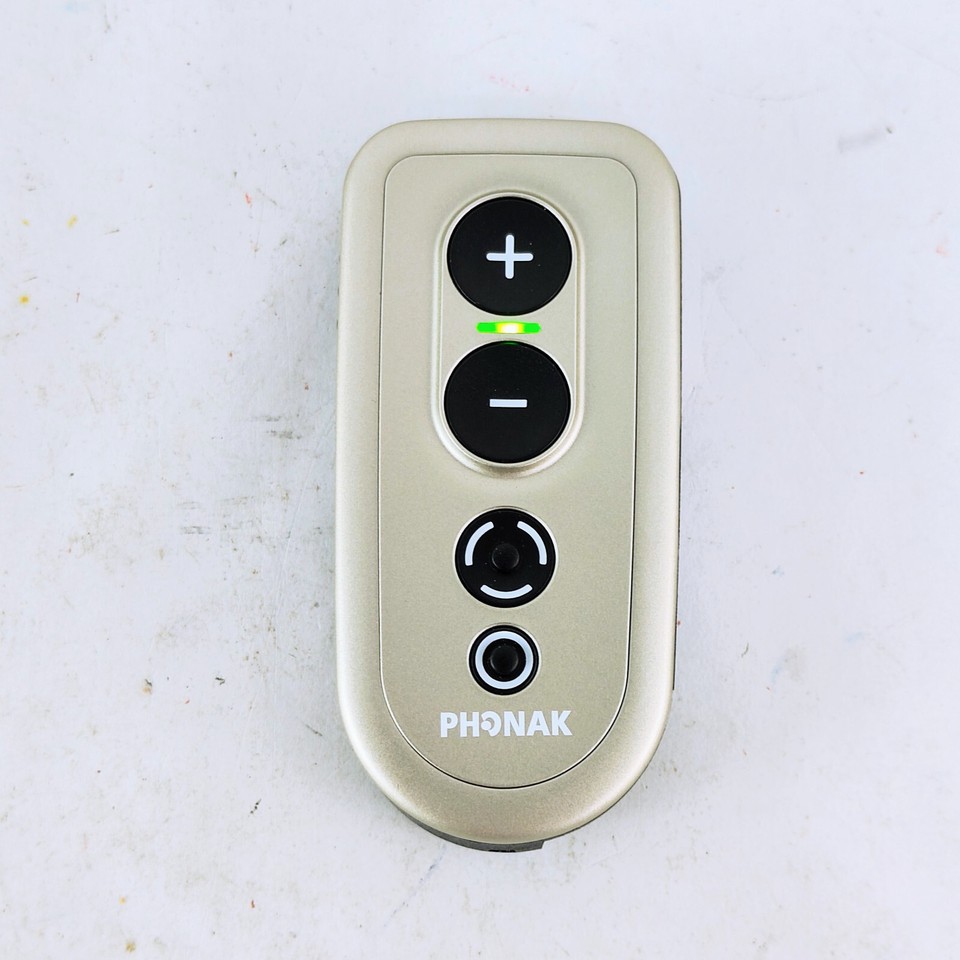 Phonak PilotOne II Remote Control for Hearing Aids & Belt Clip Holster ...