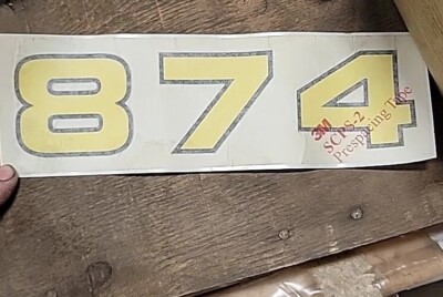 John Deere OE 874 Sticker | eBay