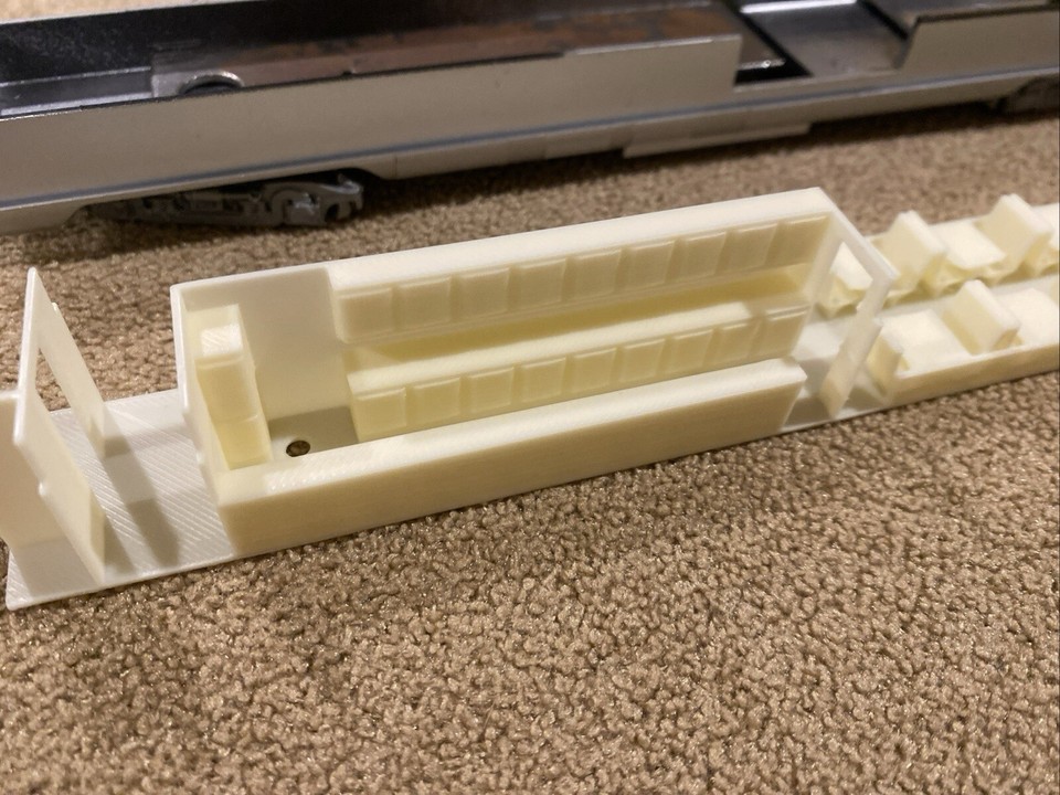 HO Model Train Passenger Cars Interior Set/lot. White Fits Athearn | eBay