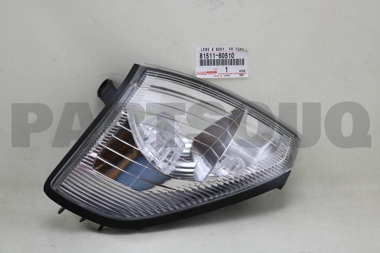 8151160510 Genuine Toyota LENS, FRONT TURN SIGNAL LAMP, RH 81511-60510 ...