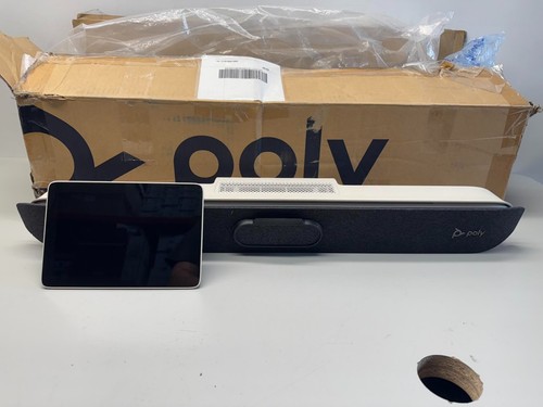 HP Poly Studio X50 UHD Conferencing Video Bar with T8 Touch 2200-86270 ...
