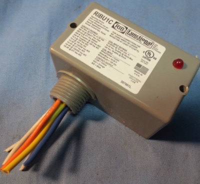 RIB RIBU1C ENCLOSED ISOLATED SPDT RELAY 10A, 120V-AC, 10-30V-DC | eBay