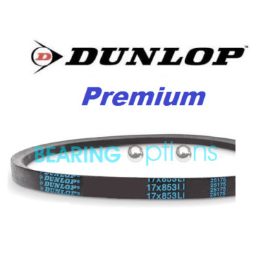 B23 - B80 DUNLOP PREMIUM Heavy Duty B Section V Belt 17mm X 11mm ...