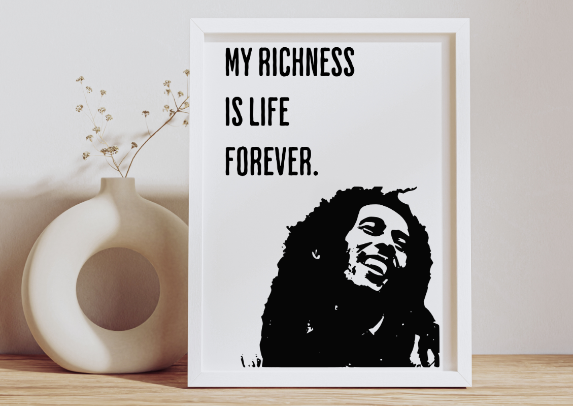 Bob Marley Riches Quotes