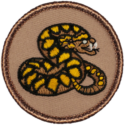 Striking Viper Patrol Patrol Patch - 2" Round Embroidered Patch | eBay