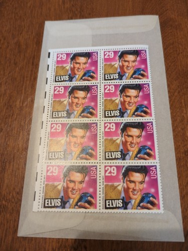 Elvis Stamps Sheet of 8 Stamp 29 cent | eBay